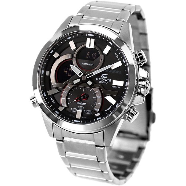 Casio Edifice นาฬิกาข้อมือผู้ชาย สายสแตนเลส รุ่น ECB-30D ของแท้ประกัน ...