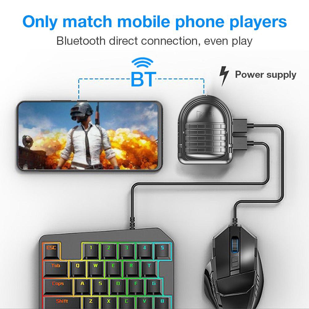READY STOCK MIX 3 PUBG COD Keyboard and Mouse Converter Docking ...