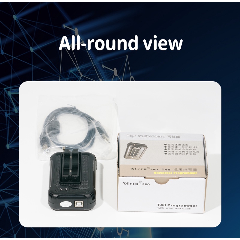 XGecu T48(TL866-3G) programmer (TL866 3rd generation) - electechtools ...