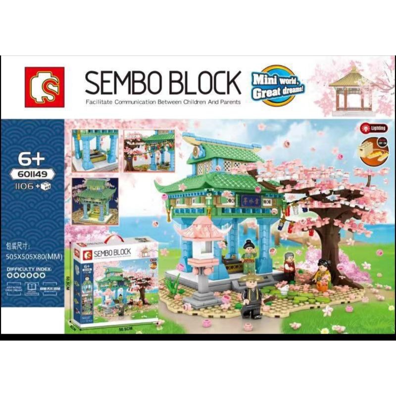 LEPIN™ WORLDSEMBO 601149 Japanese Cherry Blossom - LEPIN™ WORLD ...