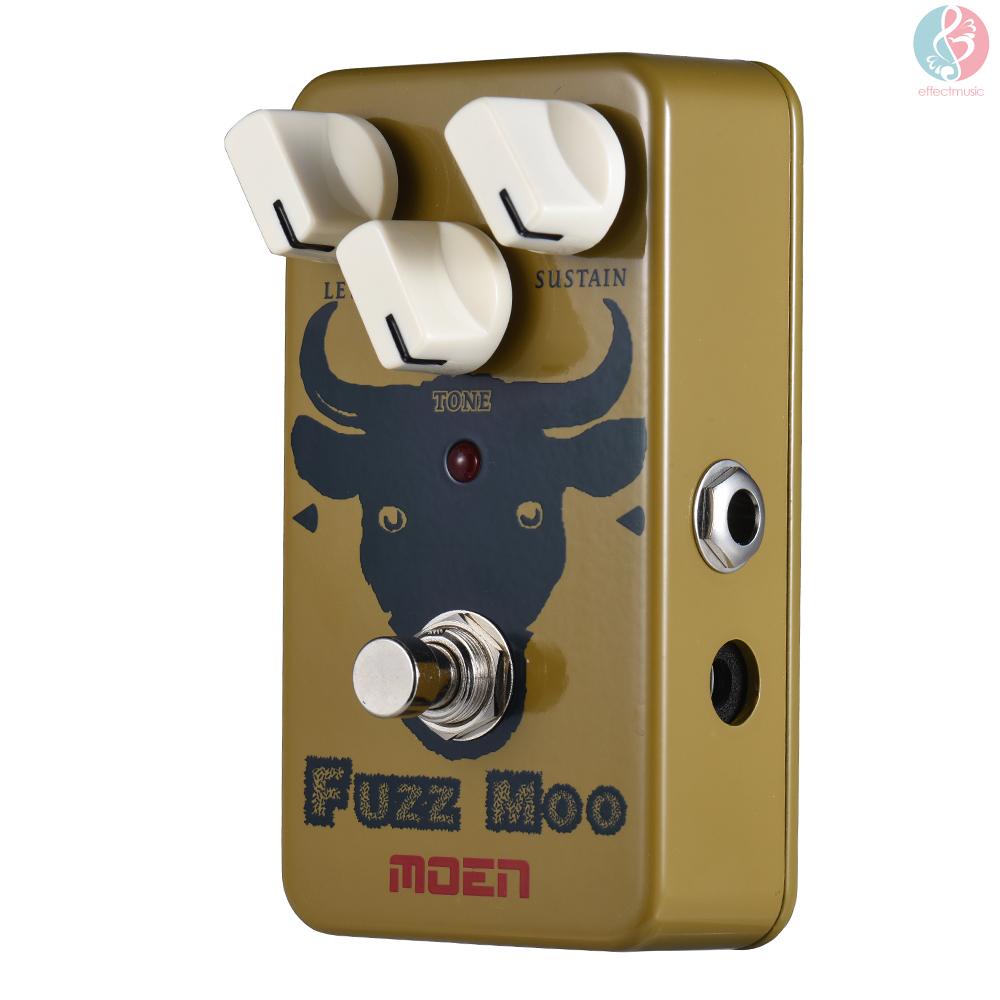 Moen Am-Fz Fuzz Moo Fuzz เอฟเฟคกีตาร์ทรูบายพาสโลหะเชลล์ - effectmusic ...