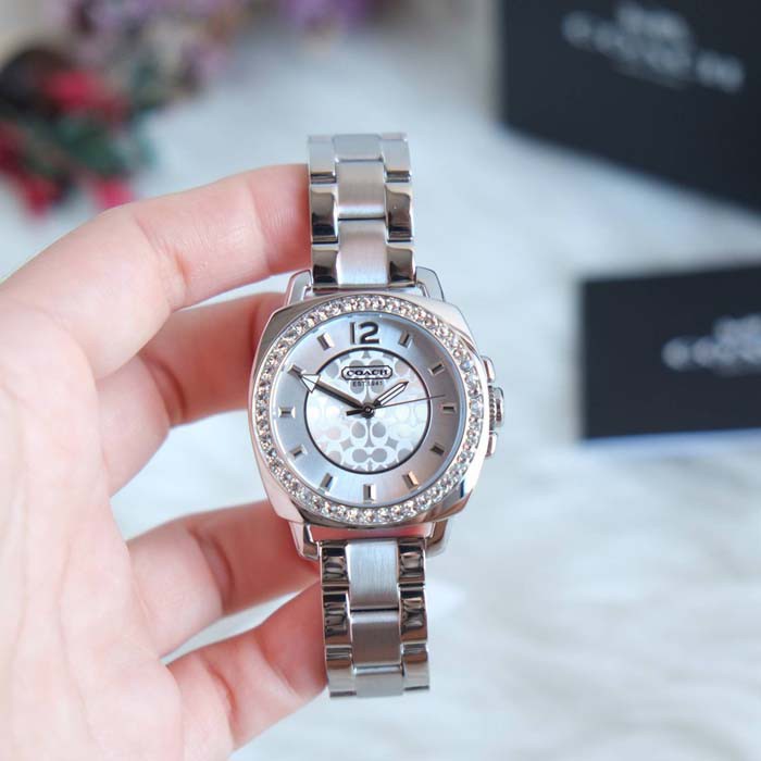 OUTLET WATCH นาฬิกา Coach OWC55 นาฬิกาข้อมือผู้หญิง นาฬิกาผู้ชาย แบรนด์ ...