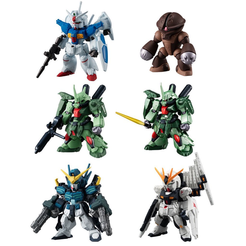 BANDAI FW Gundam Converge 10th Anniversary Memorial Selection 02 Set W/O Gum PREMIUM BANDAI 9cSj ...