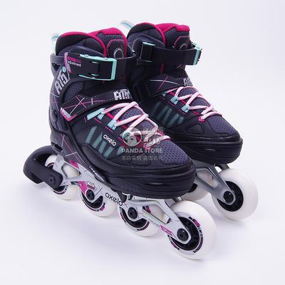 Decathlon OXELO Fit 5 JR skates เด็กและวัยรุ่นโรลเลอร์สเก็ตรองเท้าสเก็ต ...