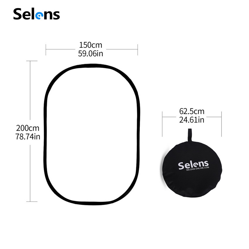 selens แผงสะท้อนแสงสําหรับสตูดิโอและกลางแจ้ง 150x200 ซม - lands.th ...
