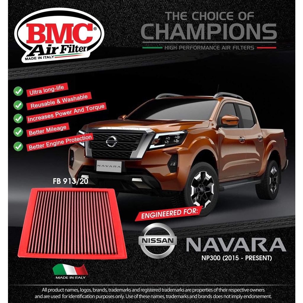 BMC Airfilters (ITALY) Performance Air Filters กรองอากาศแต่ง สำหรับ ...