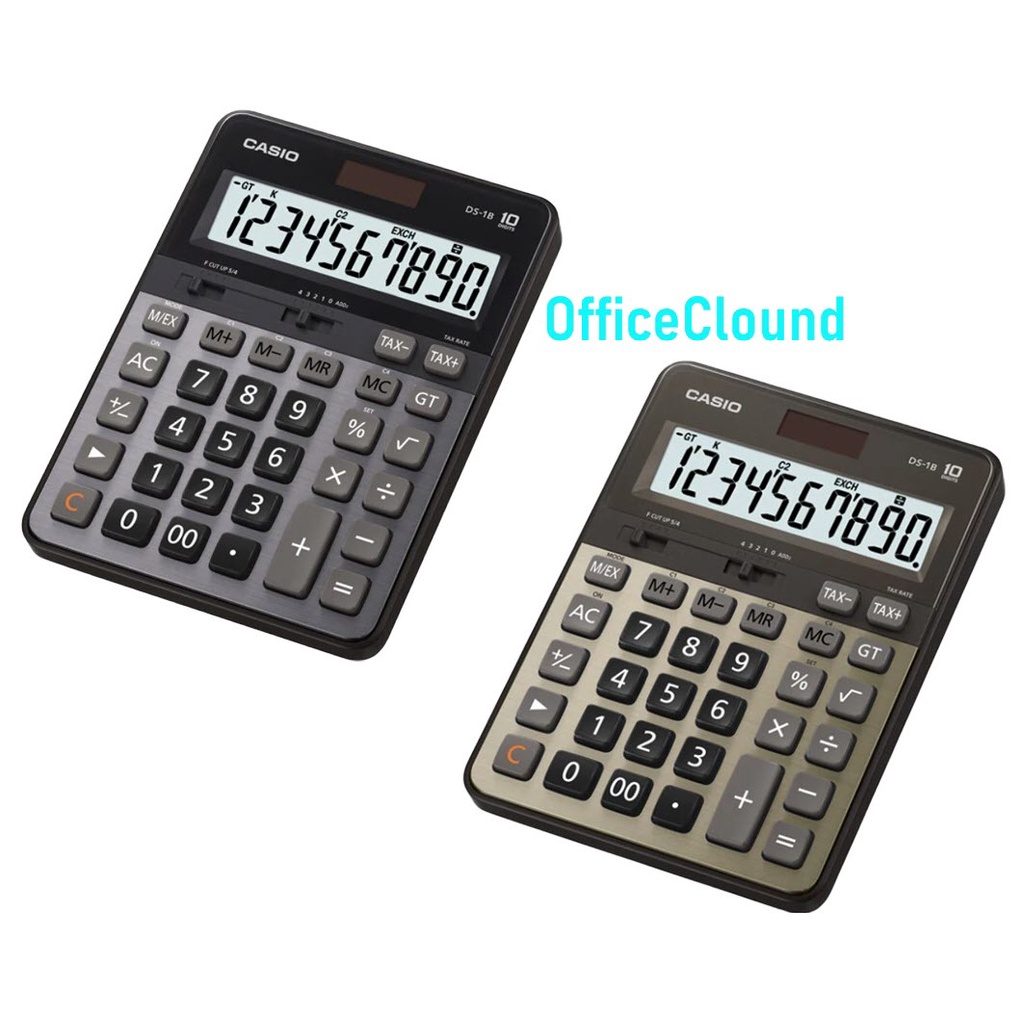DS-1B-BK สีดำ เครื่องคิดเลข Casio 10 หลัก ของแท้ ของใหม่ ประกันศูนย์ ...