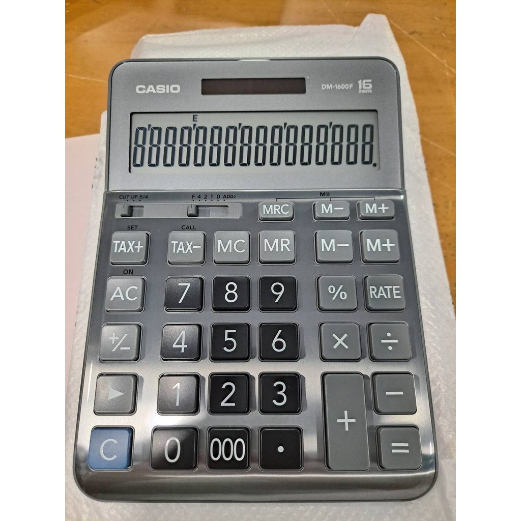 DM-1600B ใช้ DM-1600F เครื่องคิดเลข Casio 16 หลัก แทน ของแท้ ของใหม่ ...