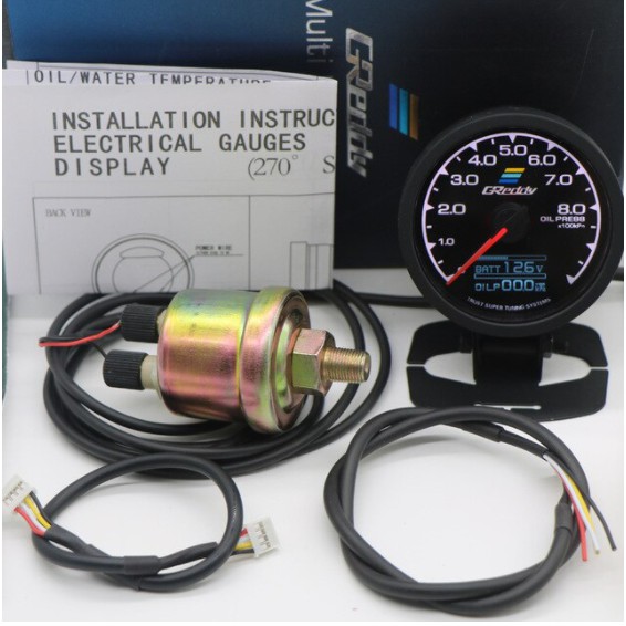 เกจวัดแรงดันน้ำมันเครื่อง Greddy ถูกที่สุด พร้อมโปรโมชั่น เม.ย. 2025 ...