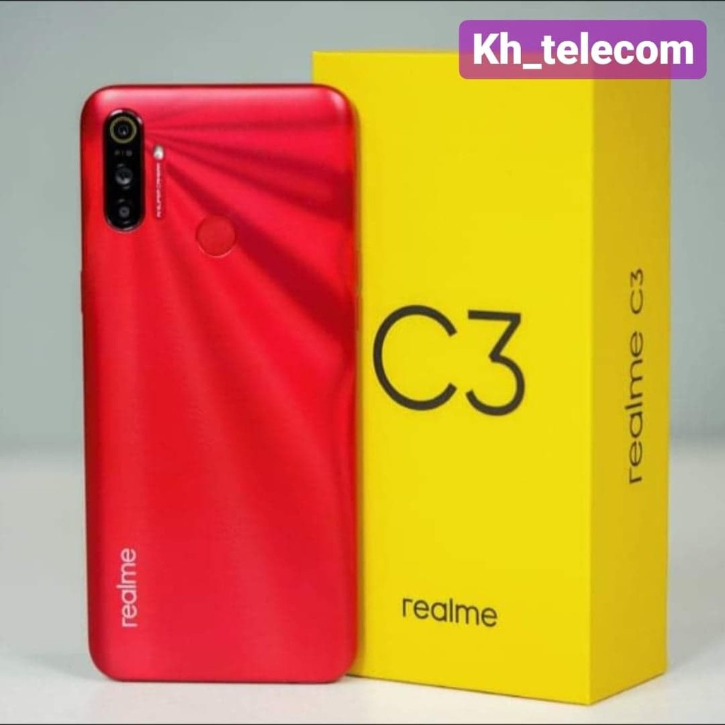 Realme C3 ตัวเล็ก สมาร์ทโฟน หน้าจอ6.5" Helio G70 Octa Core RAM3/ROM32GB ...