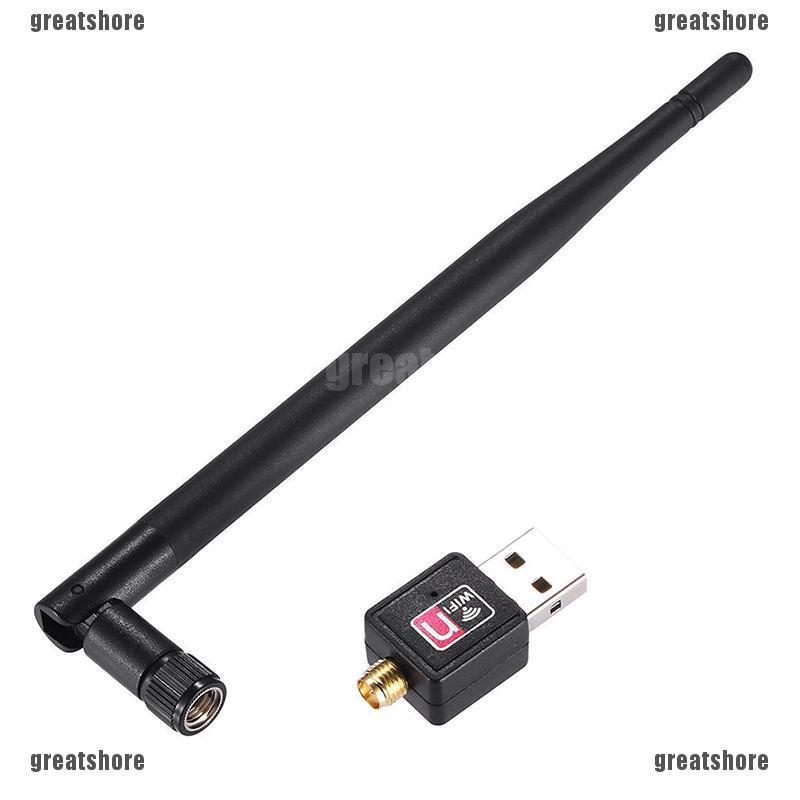 GRE600M USB 2.0 Wifi Router Wireless Adapter Network LAN Card with 5 dB ...