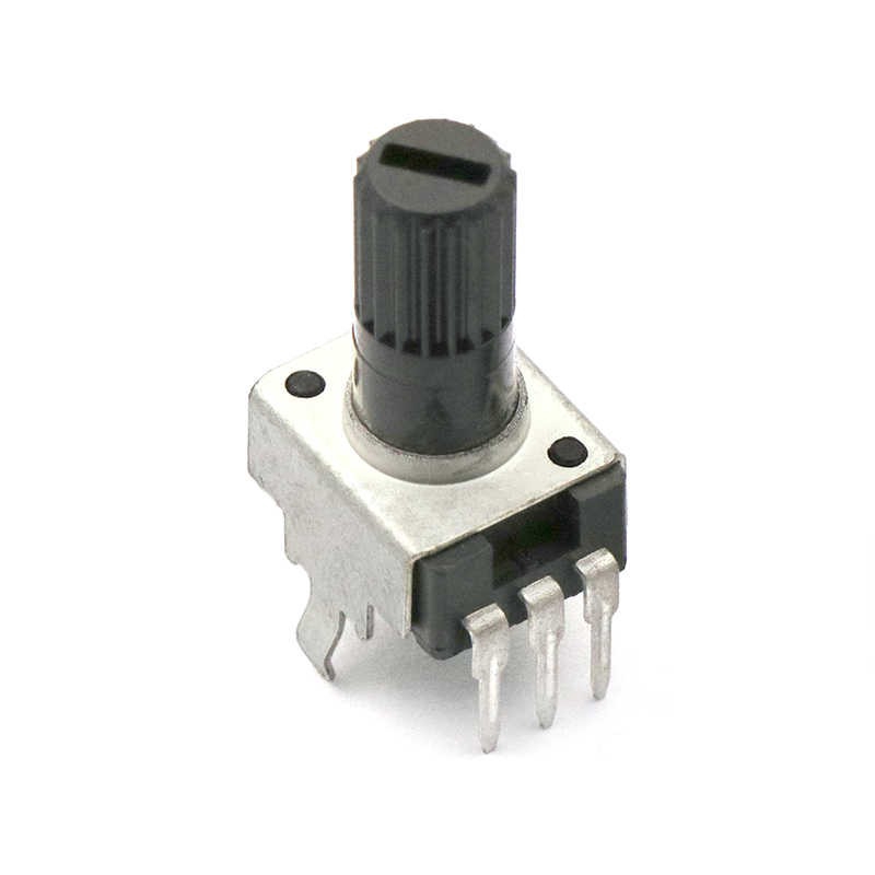 VR Potentiometer Adjustable Resistance Vertical โวลุ่ม 3 ขา แกนยาว ตัว ...