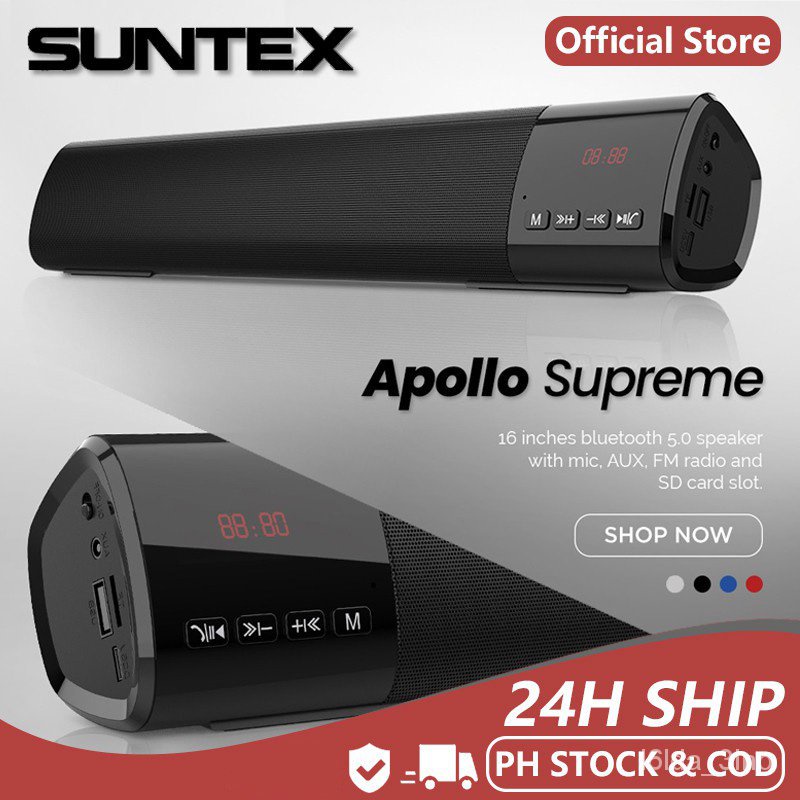 Suntex Original Apollo Supreme Soundbar Wireless Bluetooth Speaker ...