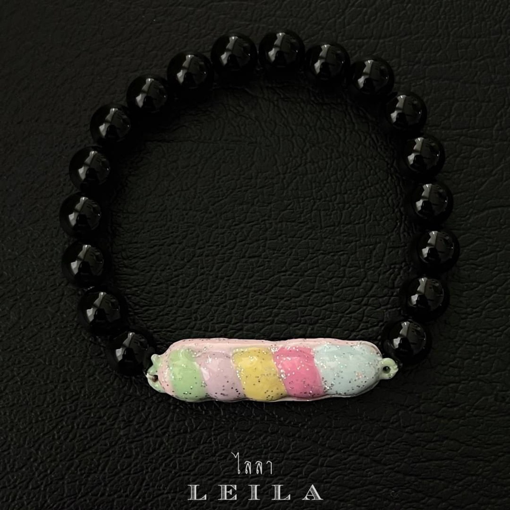 Leila Amulets ถั่ว 5 เม็ด รวย 7 ชั่วโคตร Baby Leila (พร้อมกำไลหินฟรีตาม ...