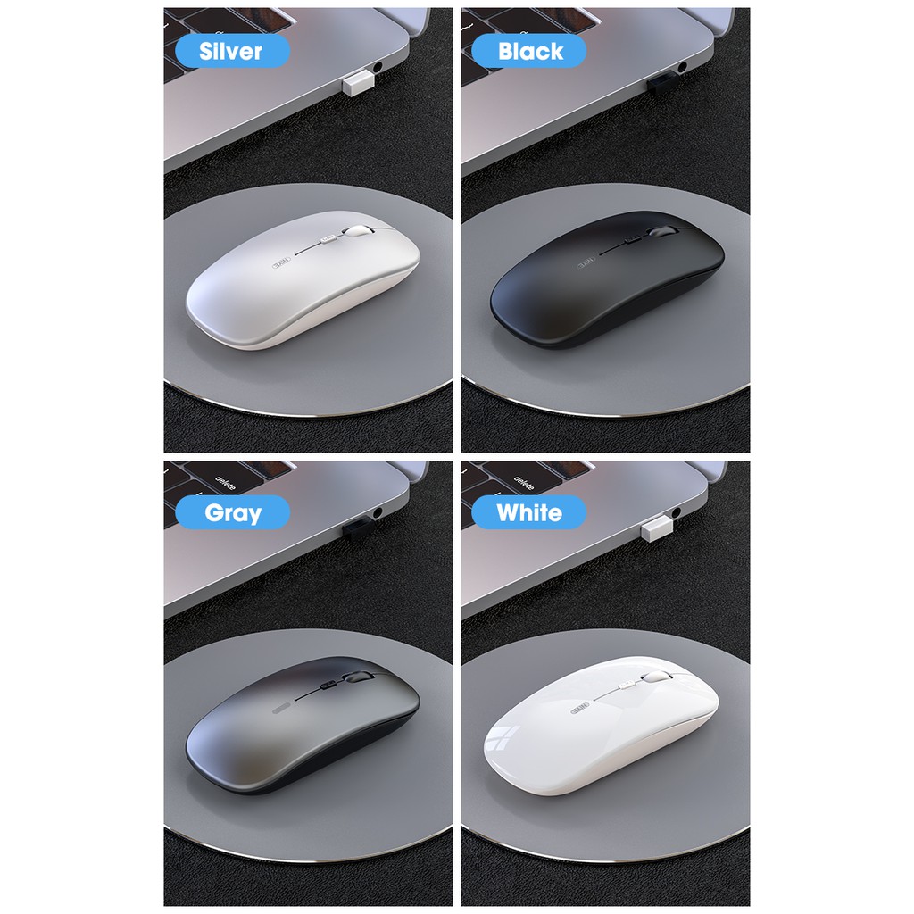 เมาส์ Niye Wireless Mouse Comuter Bluetooth Mouse Silent C Mause ...