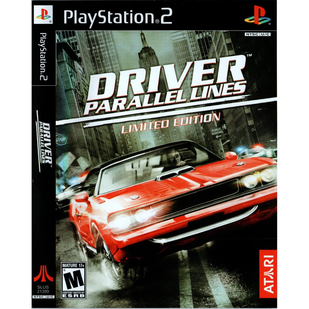 แผ่นเกมส์ Driver Parallel Lines (Limited Edition) PS2 Playstation 2 ...