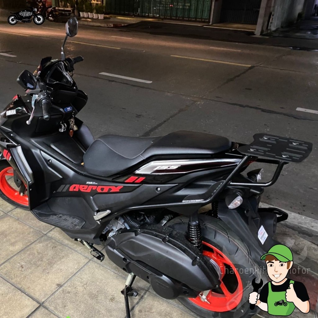 แร็คแอร็อคปีใหม่ล่าสุด2022-2021 ตะแกรงท้ายYamaha Aerox (Rear back ...