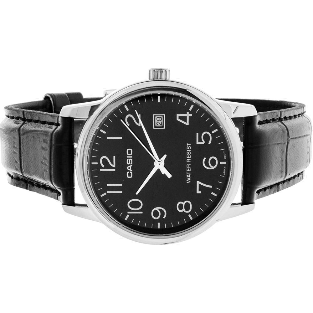 Casio นาฬิกาข้อมือผู้ชาย สายหนัง รุ่น MTP-V002 ของแท้ประกันศูนย์ ...