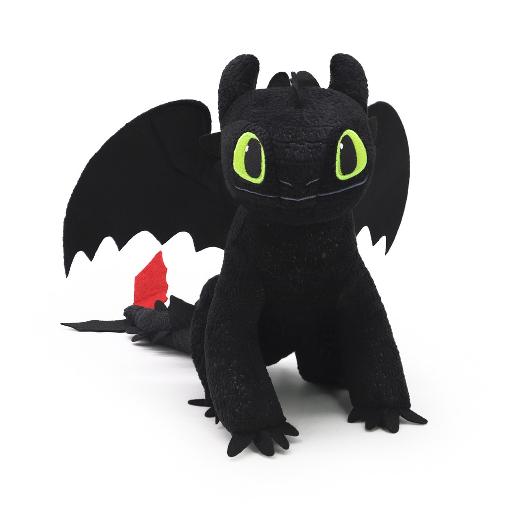 DreamWorks ลิขสิทธิ์แท้ ตุ๊กตา Toothless : How to Train Your Dragon 3 ...