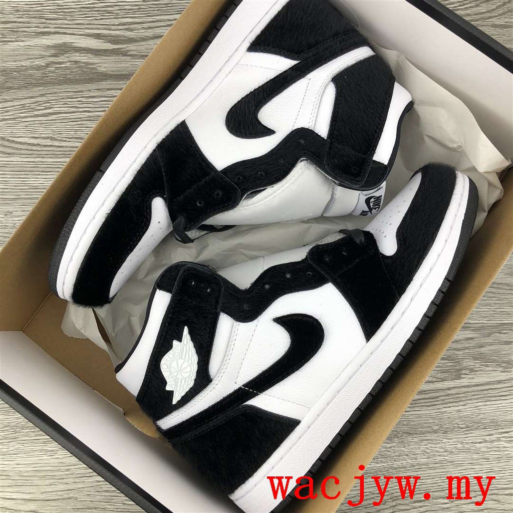 ต้นฉบับใหม่ของ Nike Air Jordan 1 สูง Retro OG AJ1 Panda CD0461-007 ...