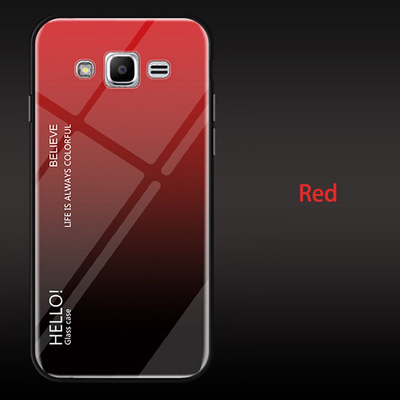 Samsung Galaxy J7 Core J7 Nxt J7 2015 J700F Case Gradient Tempered ...