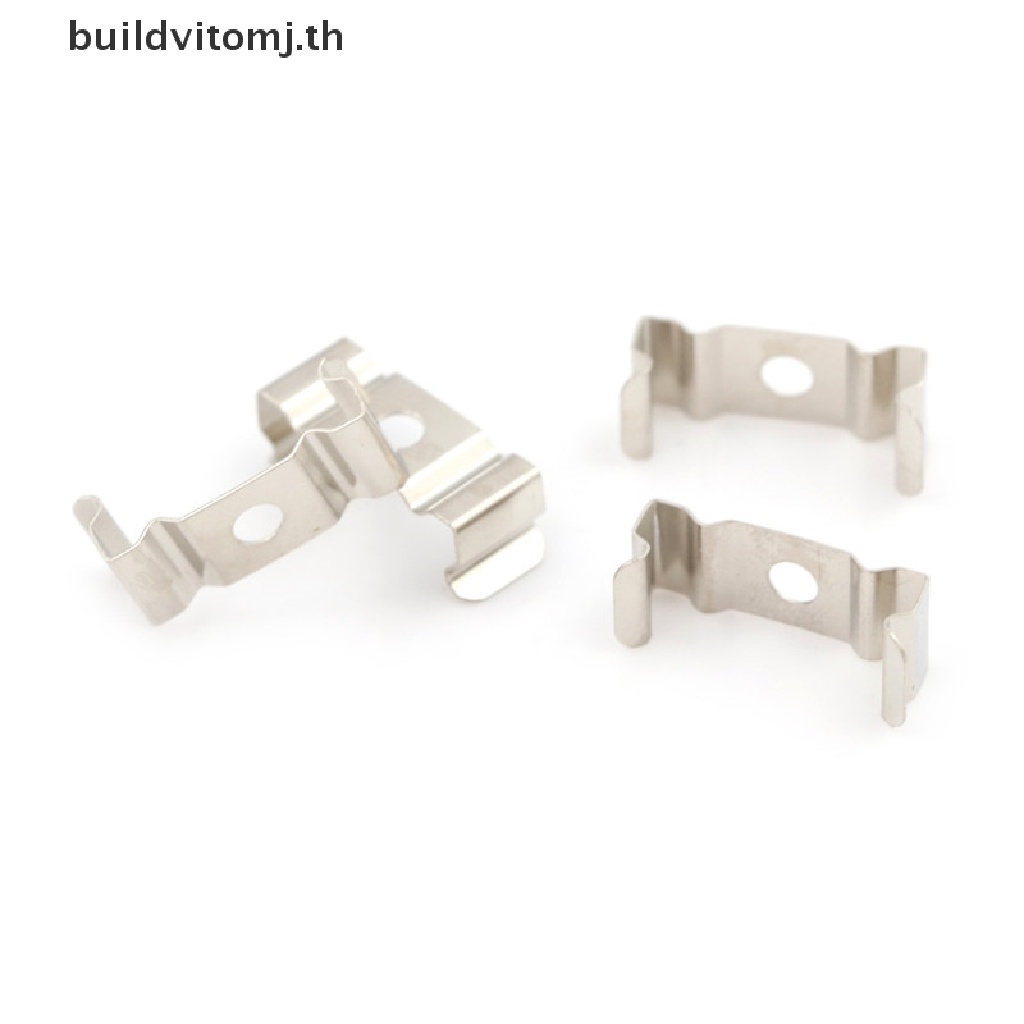 (new) 4Pcs T5 Fluorescent Tube Lamp Holder Bracket Clips Socket Silver ...