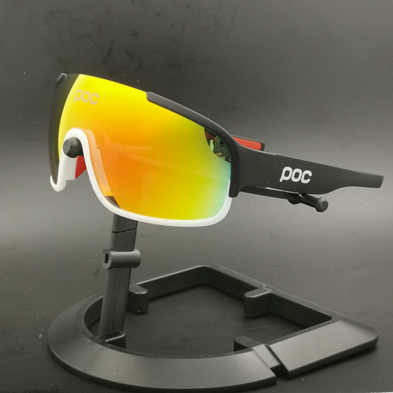 POC UV400 Cycling Glasses Men Women TR90 Frame 3Lens Polarized Outdoor ...