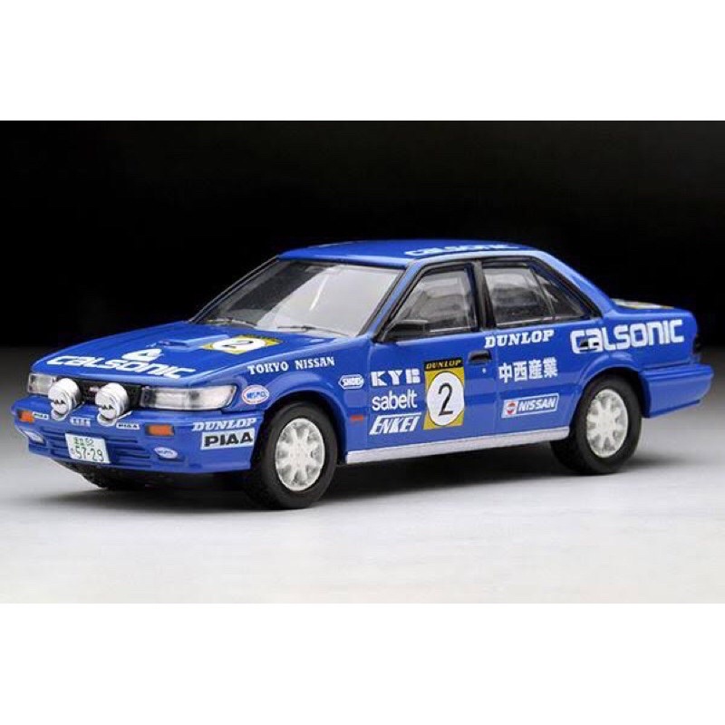 โมเดลรถแข่ง Nissan Bluebird SSS-R No.2 ยี่ห้อ Tomytec Tomica limited ...