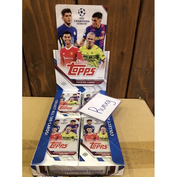 แบบ1ซอง2021-22 Topps UEFA Champions League Hobby Box - rungrrb42 - ThaiPick