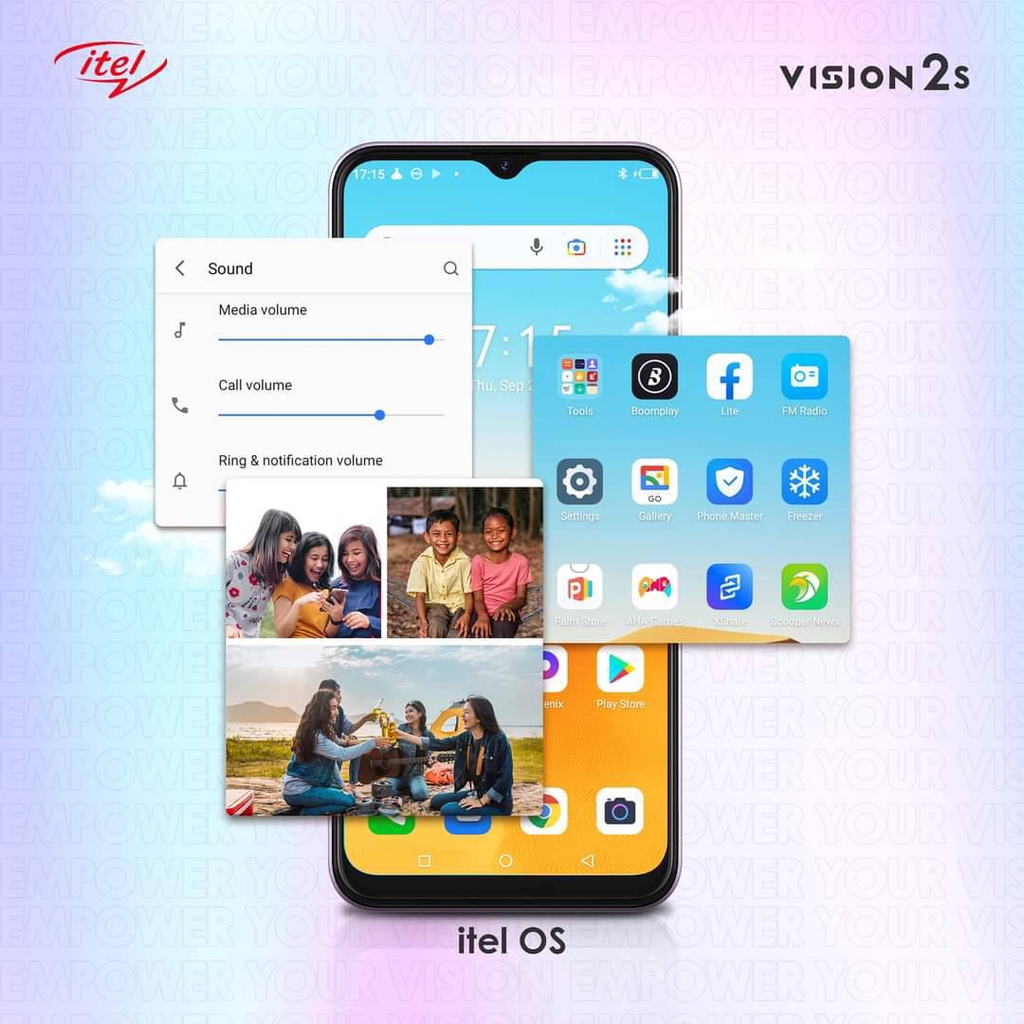 ITEL VISION 2S (232) ประกันศูนย์ รับCoins10สูงสุด500Coins-เก็บโค้ด10 ...