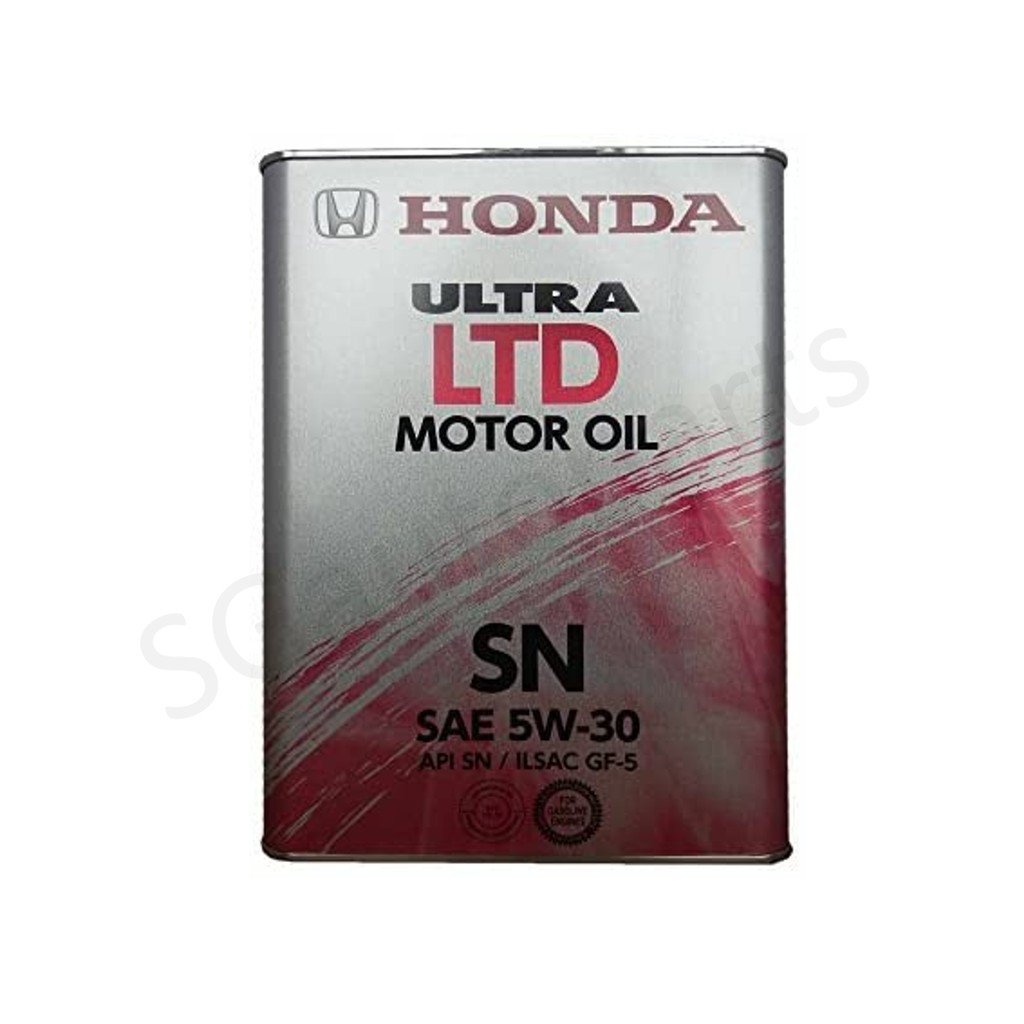 HONDA ULTRA LTD MOTOR OIL 5W30/5W-30 4L (GENUINE) | Shopee Thailand