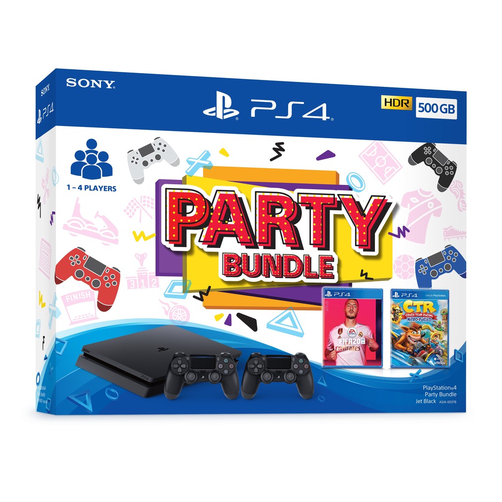 PlayStation4 : PS4 : Slim Console 500GB Party Bundle ประกันศูนย์ SONY ...
