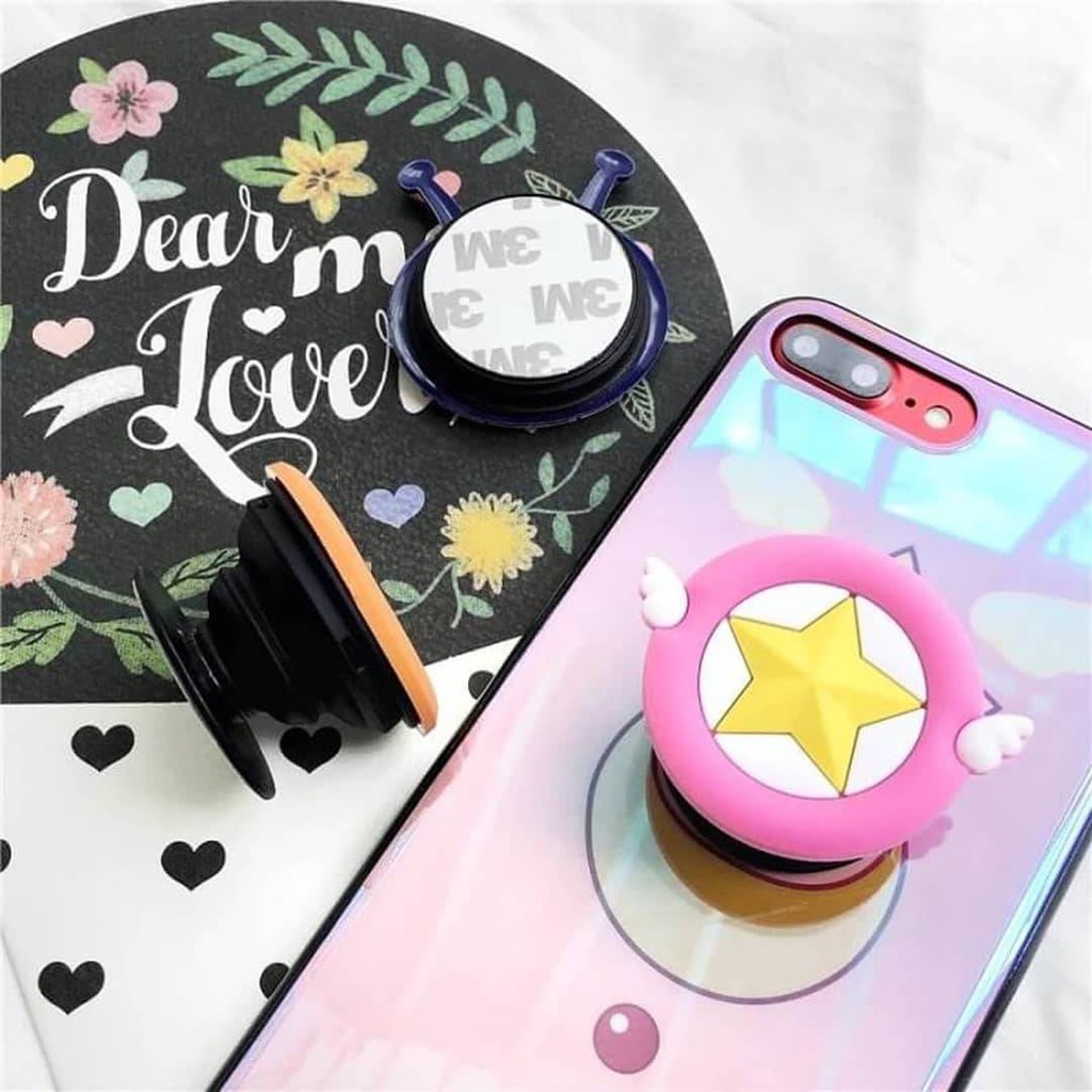 Cartoon Popsocket Mobile Holder แหวนยึดโทรศัพท์ มิกกี้ อังปังแมน ...