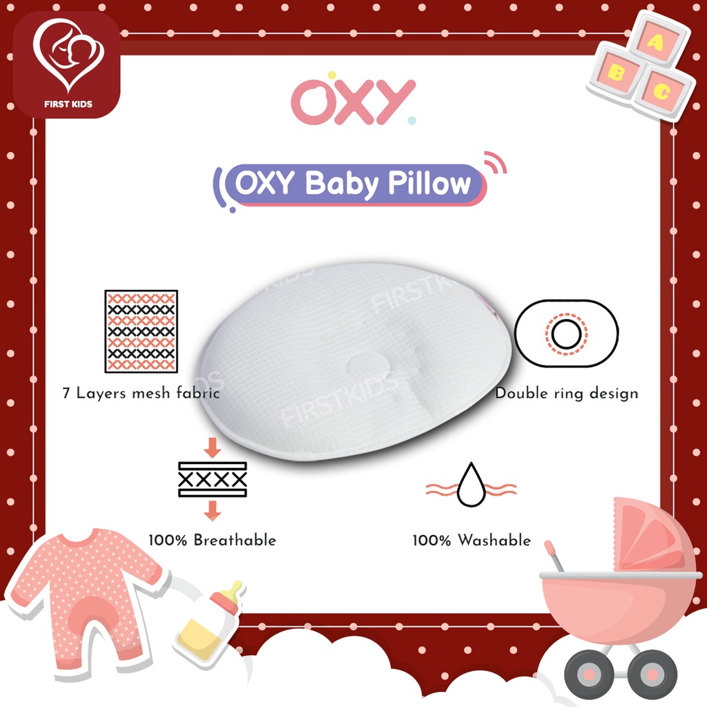 OXY Baby Pillow หมอนหัวทุยหายใจผ่านได้ - firstkidsthailand - ThaiPick