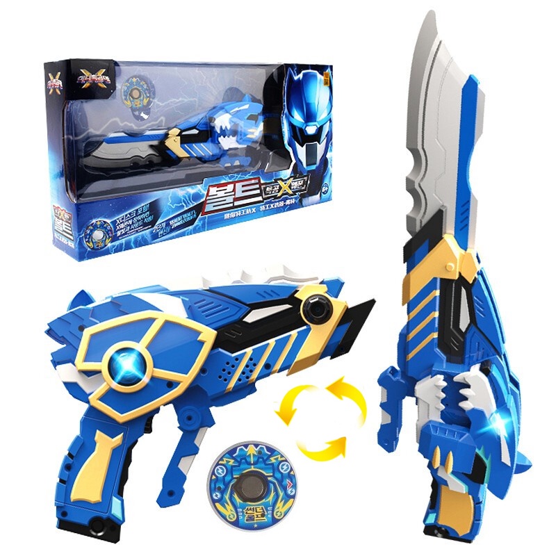 หม้อแปลงTwo Mode Mini Force Transformation Sword Toys with Sound and ...
