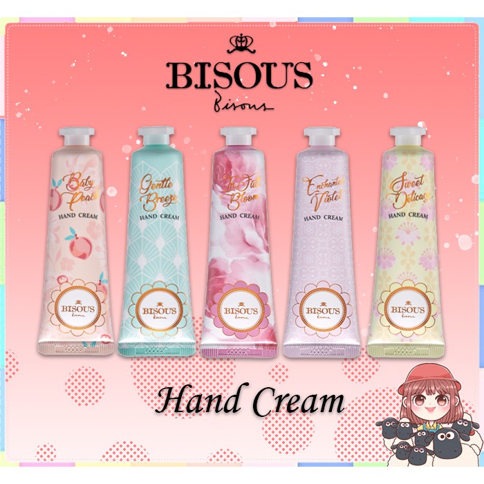 BISOUS BISOUS Hand Cream บีซู บีซู แฮนด์ครีม ( 30g.) - sheepsleepallday ...