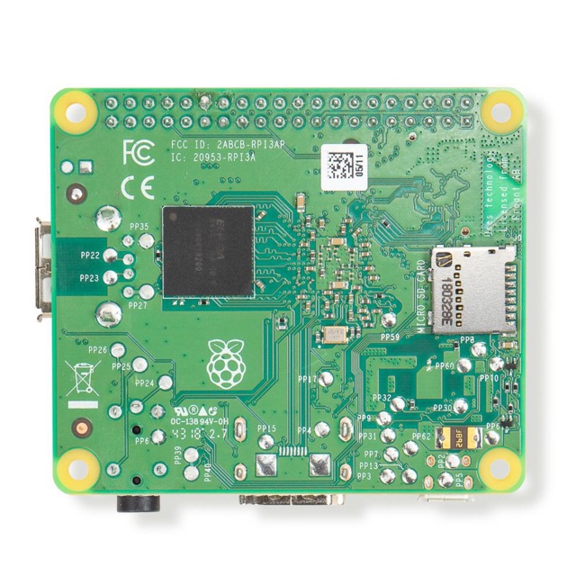 บอร์ด Raspberry Pi 3 A 64-bit 1.4GHz quad core processor บอร์ดแท้จาก UK ...