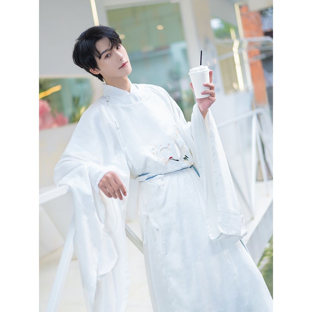จัดส่งที่รวดเร็วฮันฟูสำหรับผู้ชาย Dongli Original Hanfu Ming Dynasty ...