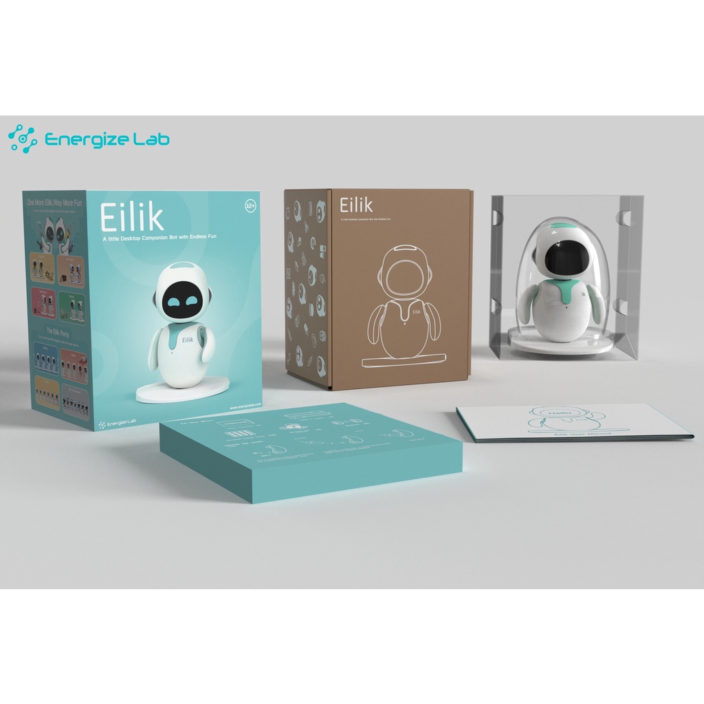 Eilik Robot By Energize Lab หุ่นยนต์หน้าโต๊ะทำงาน สินค้าพรีออเดอร์จ้า ...