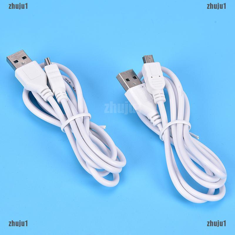 FTO 1m Long MINI USB Cable Sync Charge Lead Type A to 5 Pin B Phone ...