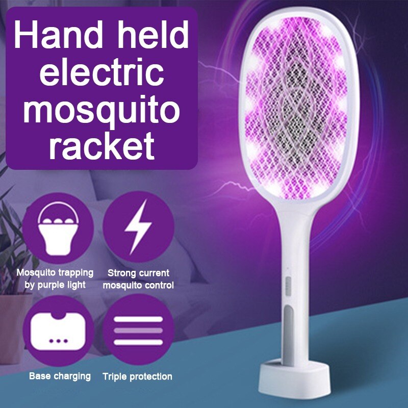 10 led trapping lights anti mosquito 3000V electric insect killer two ...