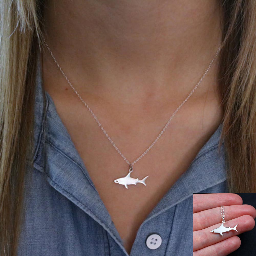 Jewelry Chain Ocean Animals Pendant Necklace Gold/Silver Plated Great ...