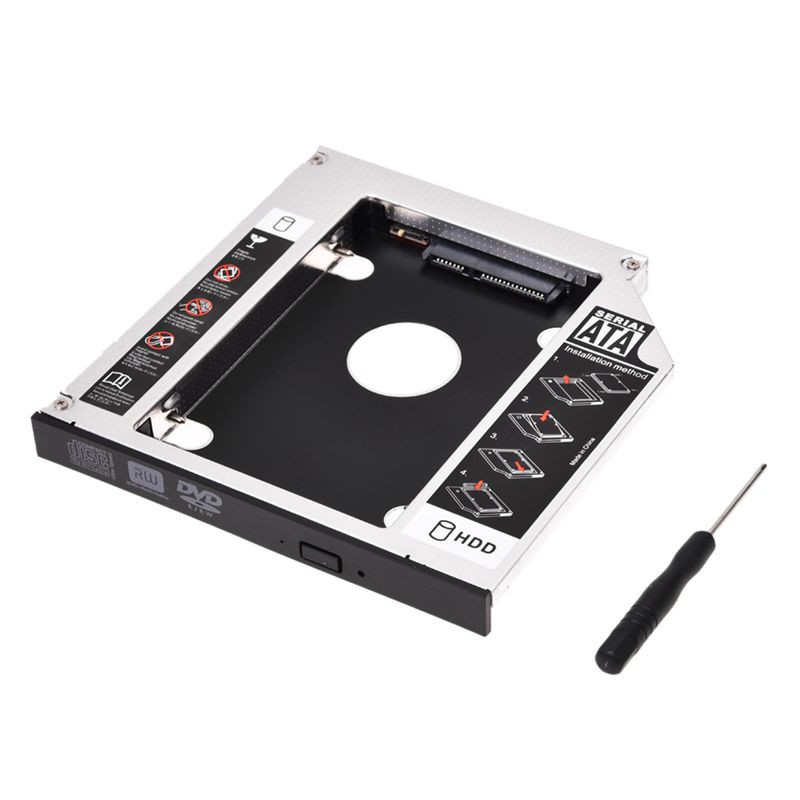 Sata 2nd Hdd Caddy Case Universal 12 . 7 . 7 . แล็ปท็อป Cd Dvd - Rom ...