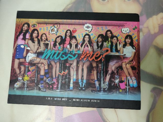 พร้อมส่ง อัลบั้มไซน์ I.O.I Miss Me Photocard Doyeon ioi signed album ลายเซ็นต์ครบทุกเมม ขอดูรูป ...