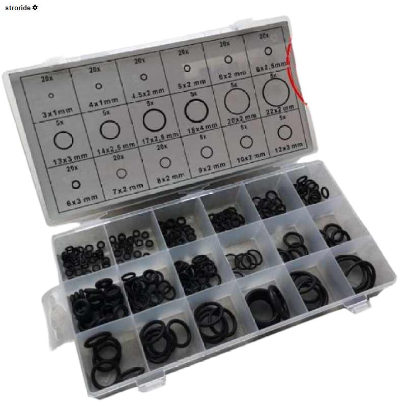 จุดประเทศไทยEco ยาง โอริง 225pcs O-Ring Assortment Kit 18 Sizes (พร้อม ...