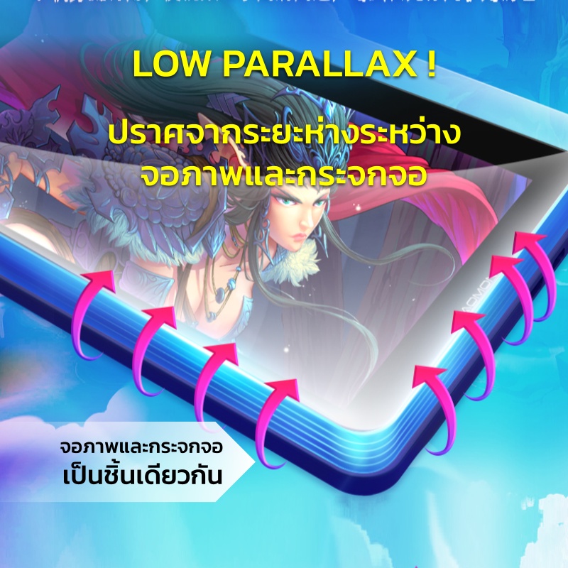 GAOMON GM116HD (v3) จอวาดภาพ 12 นิ้ว Multi-Touch Full Laminate 120 sRGB ...
