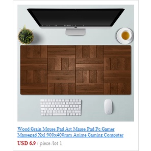 Kawaii Accessories Mousepad Epic Seven Mouse Pad Gamer Desk Gaming Pc ...