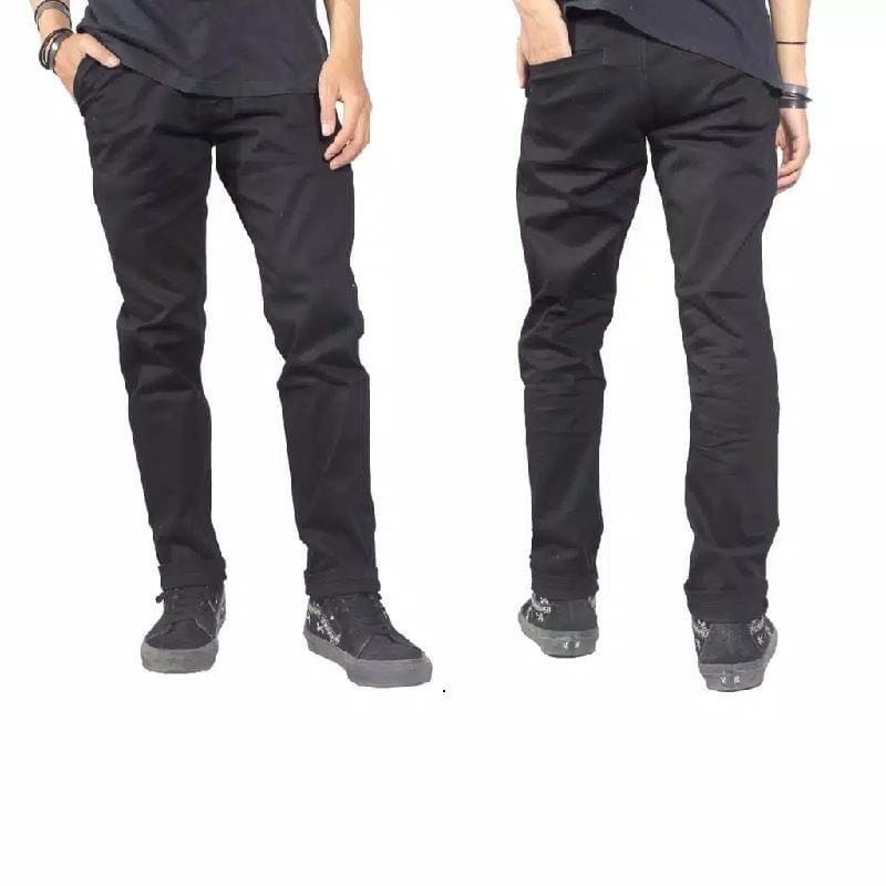 Chino กางเกงขายาวเอวยางยืดสําหรับผู้ชาย - yoman.store.th - ThaiPick