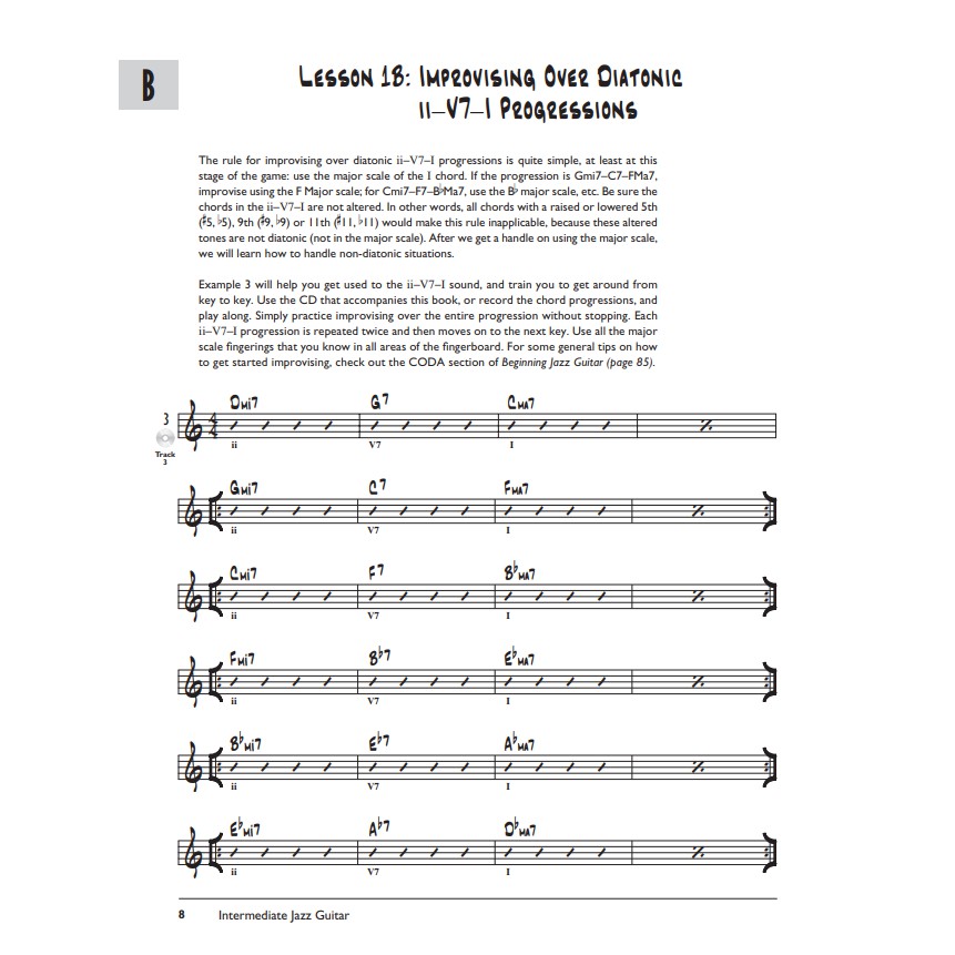 The Complete Jazz Guitar Method Beginning Intermediate Mastering Jazz ...