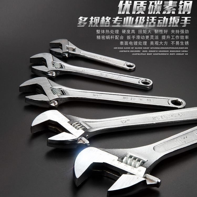 Adjustable Wrench Live Plate Helper Tool Live Head Wrench Multi ...